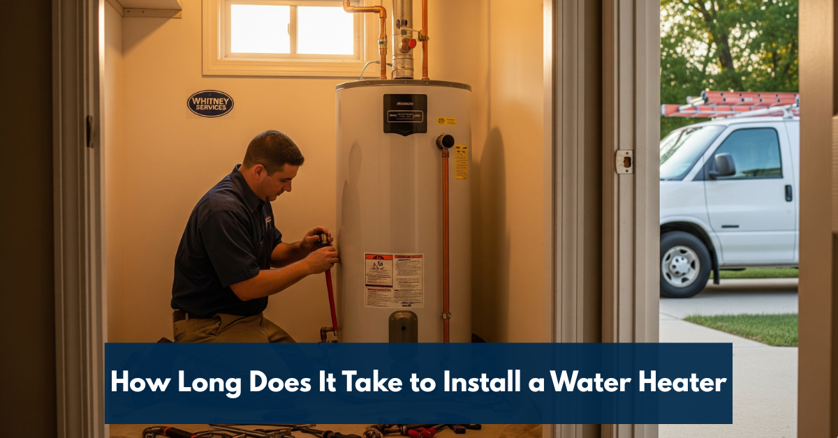 How Long Does It Take To Install A Water Heater