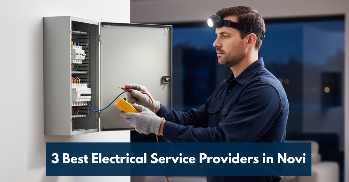 The Ultimate List of the 3 Best Electrical Service Providers in Novi ...