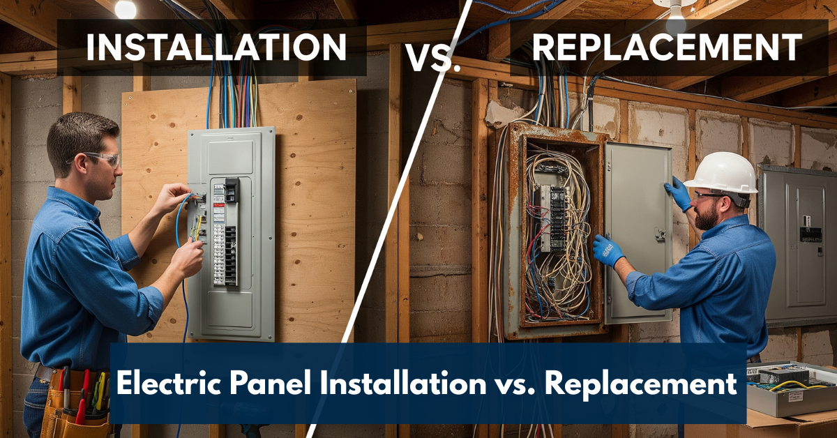 Electric Panel Installation vs. Replacement: Which Do You Need ...