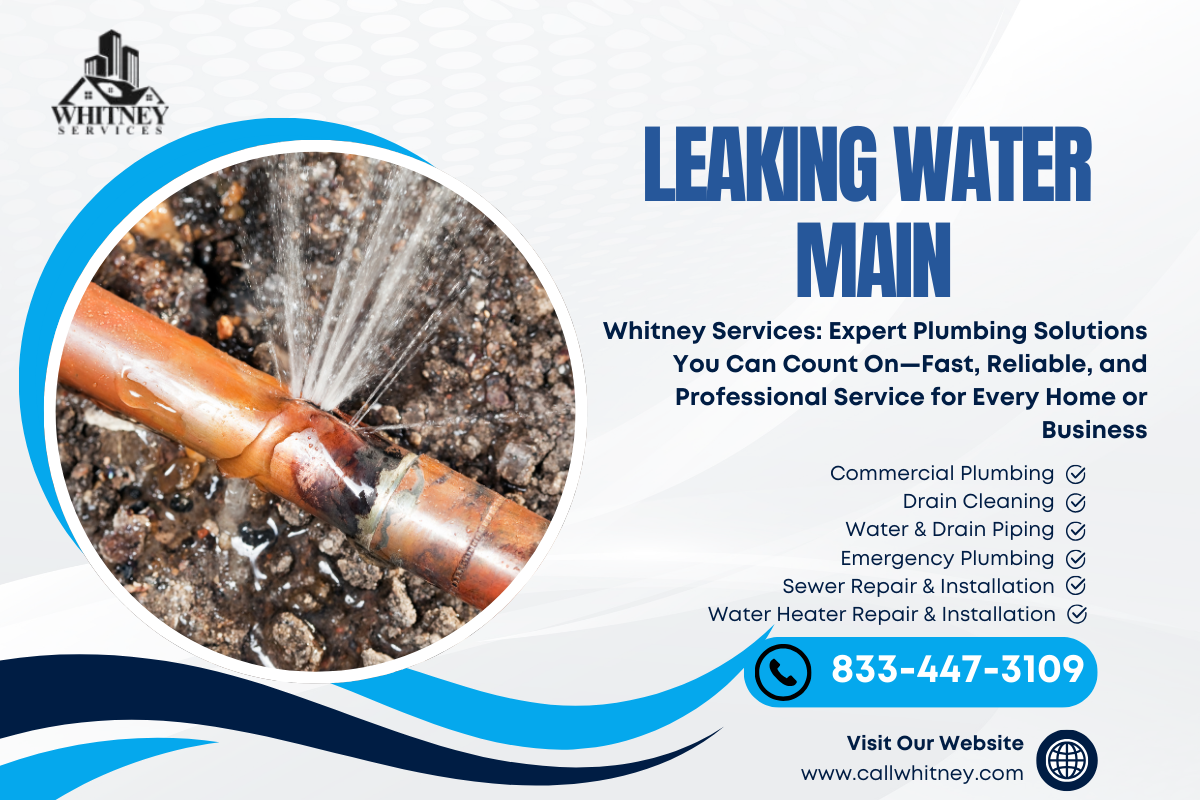 How to Detect a Leaking Water Main | Best Plumber
