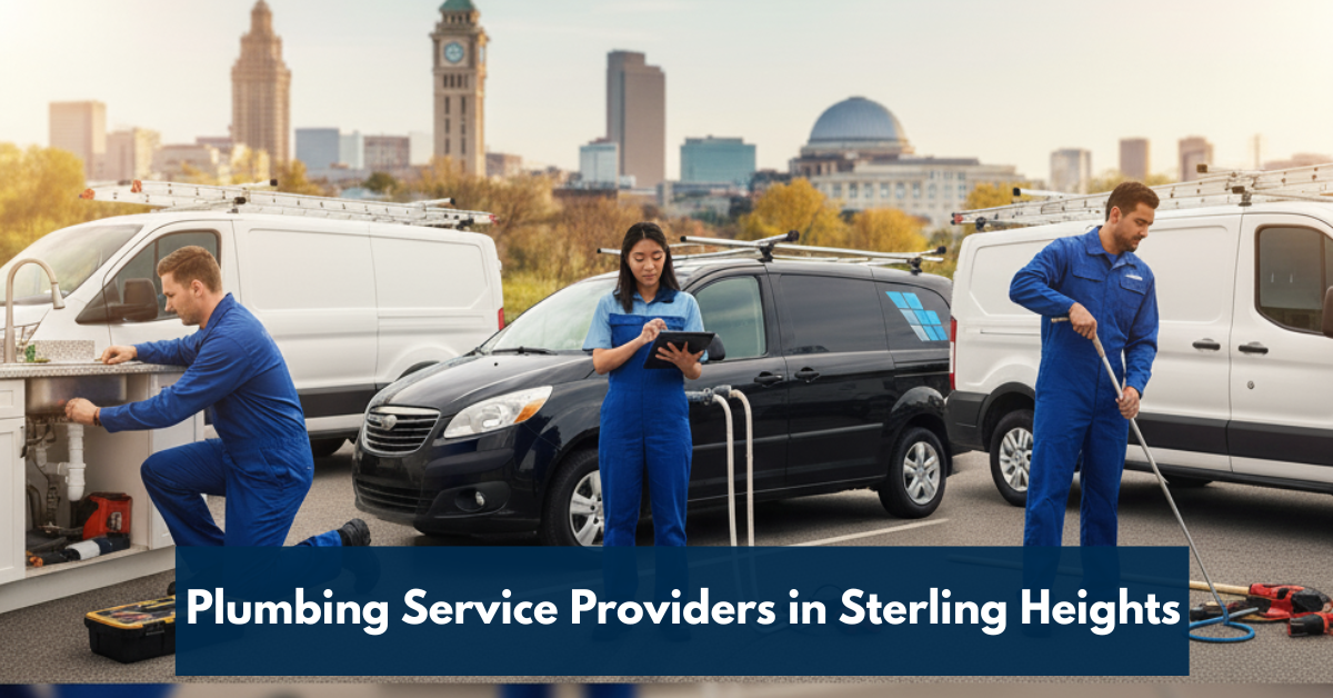 3 Best Plumbing Service Providers in Sterling Heights