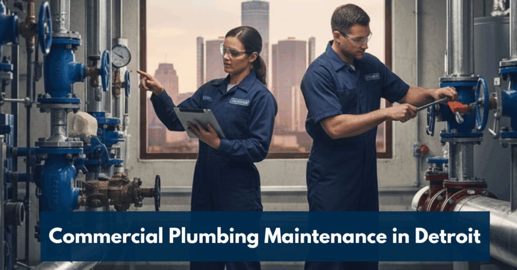 Reliable Commercial Plumbing Maintenance in Detroit, MI
