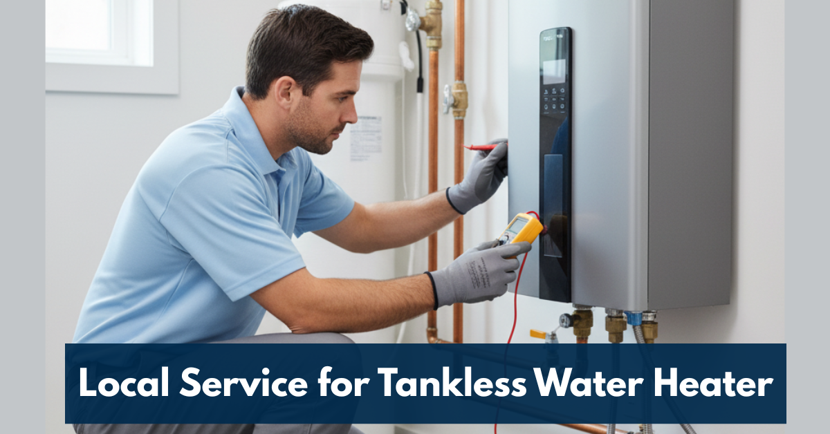 Local Service for Tankless Water Heater in Bloomfield Hills, MI