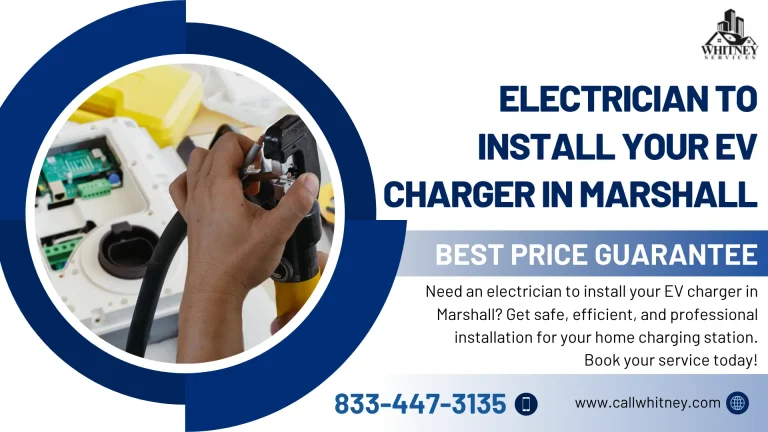Expert Electrician to Install Your EV Charger in Marshall