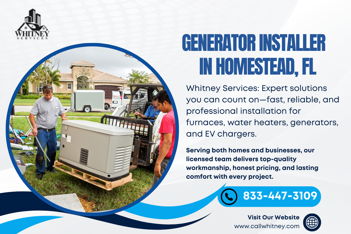 Generator Installer in Homestead