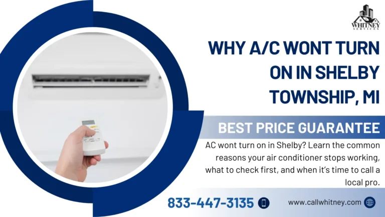 AC Wont Turn On in Shelby Township? Here's Why