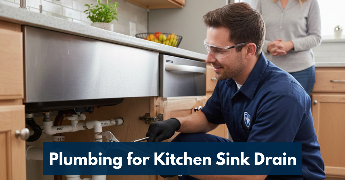 Plumbing for Kitchen Sink Drain in Grand Blanc, MI