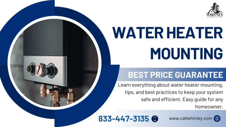 Everything About Water Heater Mounting You Should Know